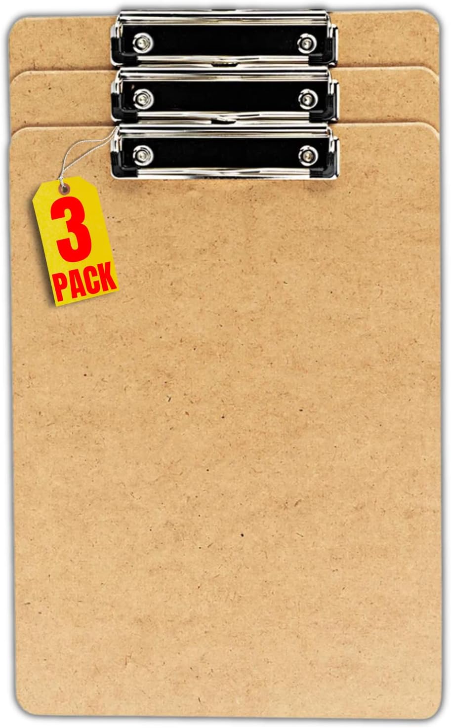 Amazon.com : 1InTheOffice Legal Size Clipboard 8.5x14 Hardboard with ...