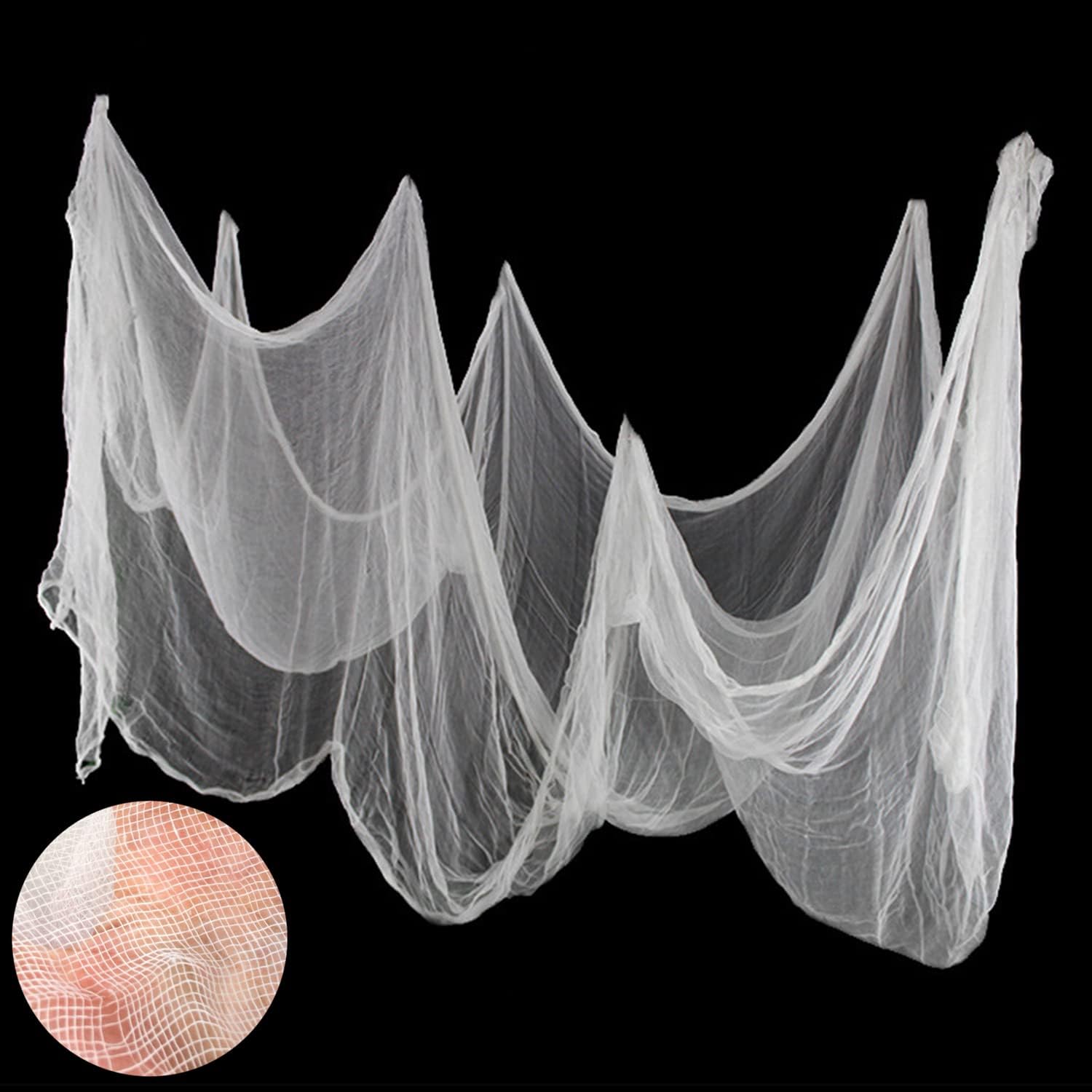 200 x 500cm Creepy Cloth for Halloween,Gauze Party Cover Halloween ...