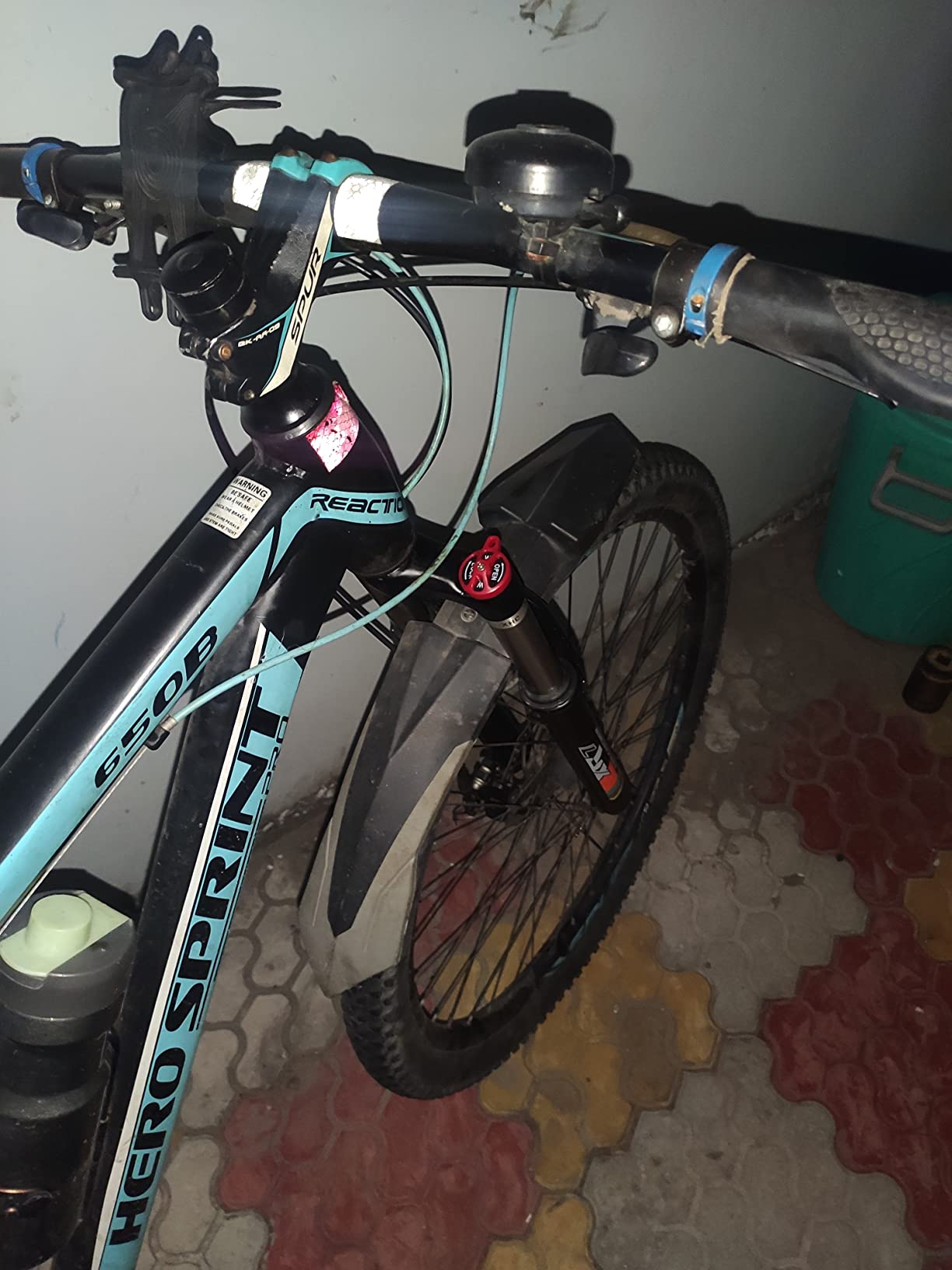 FASTPED Alloy Suspension Front Lockout Fork for Mountain Bike New (27.5 ...