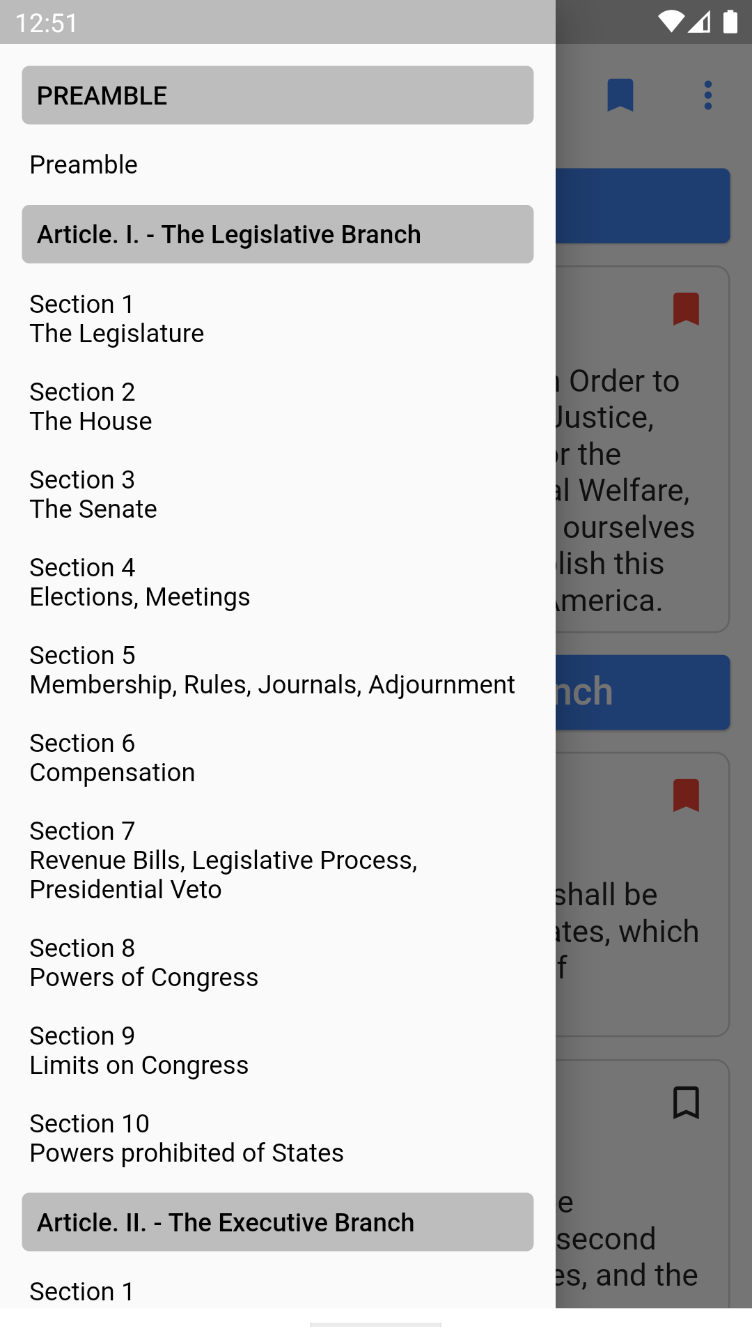 United States Constitution - App on Amazon Appstore