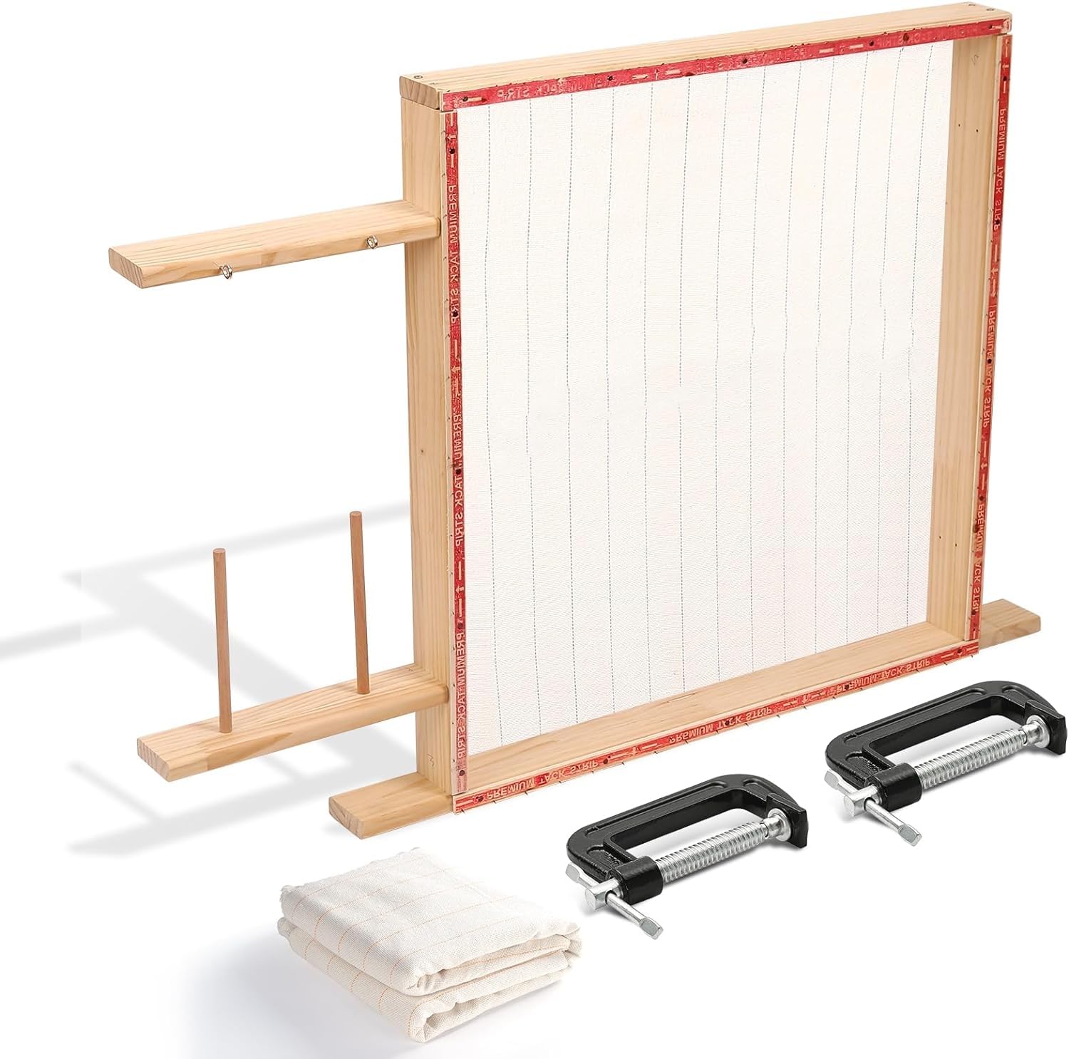 Amazon.com: Tufting Frame,Rug Tufting Frame,29.5”x29.5”Wooden Tufting ...