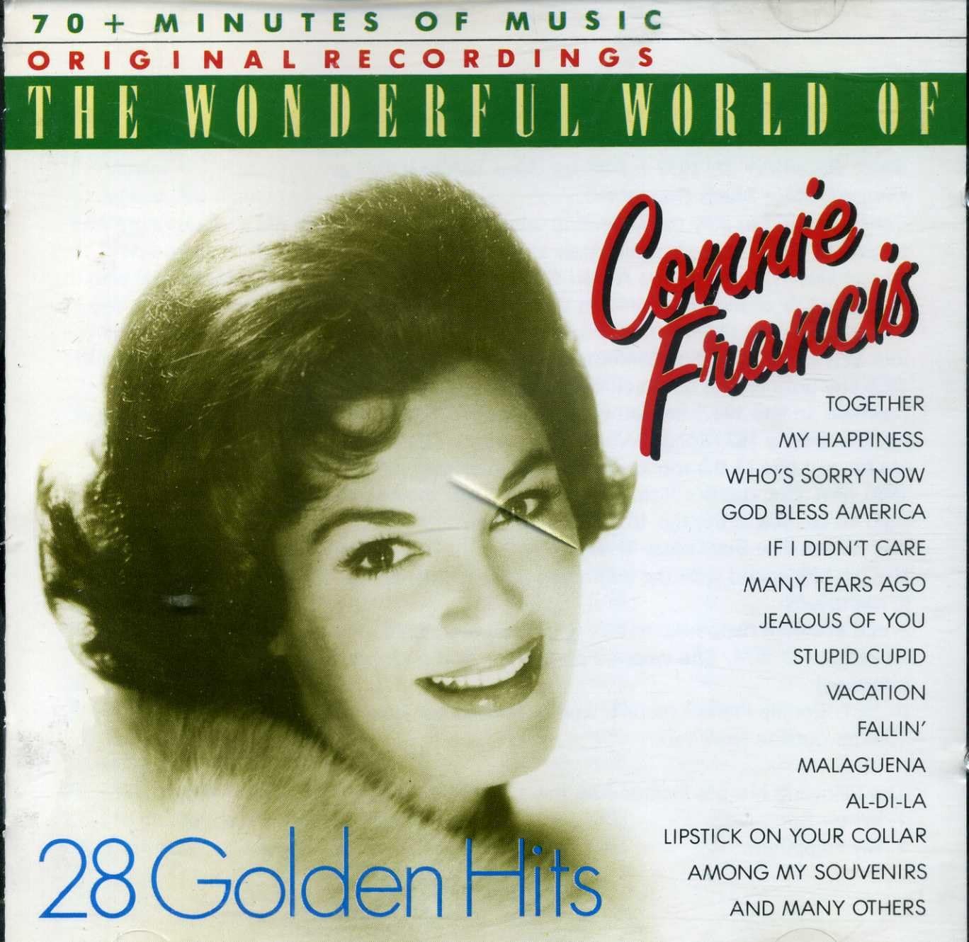The Wonderful World of Connie Francis - 28 Golden Hits (70+ Minutes of ...