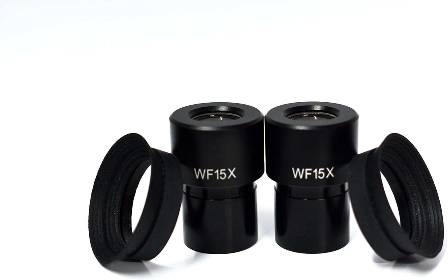 Amazon.com: MIKO Pair Of 15x Wide-Field Microscope Eyepieces with eye ...