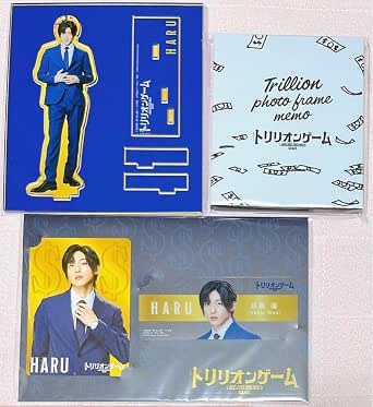 Amazon.co.jp: Trillion Game Meguro Lotus Aksta, Card Set, Memo Set, 3 ...