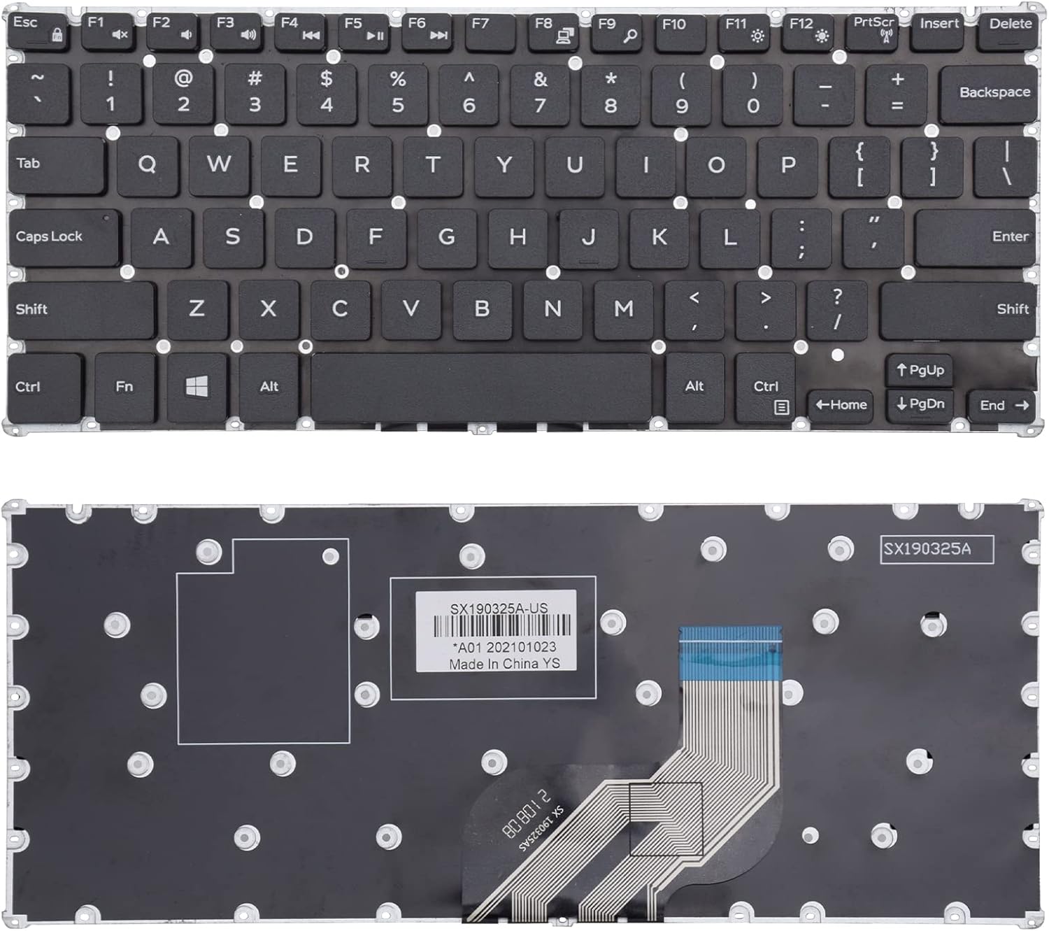 Amazon | TLBTEK キーボード 交換用 Dell Inspiron 11-3162 3164 3168 3169 3179 ...