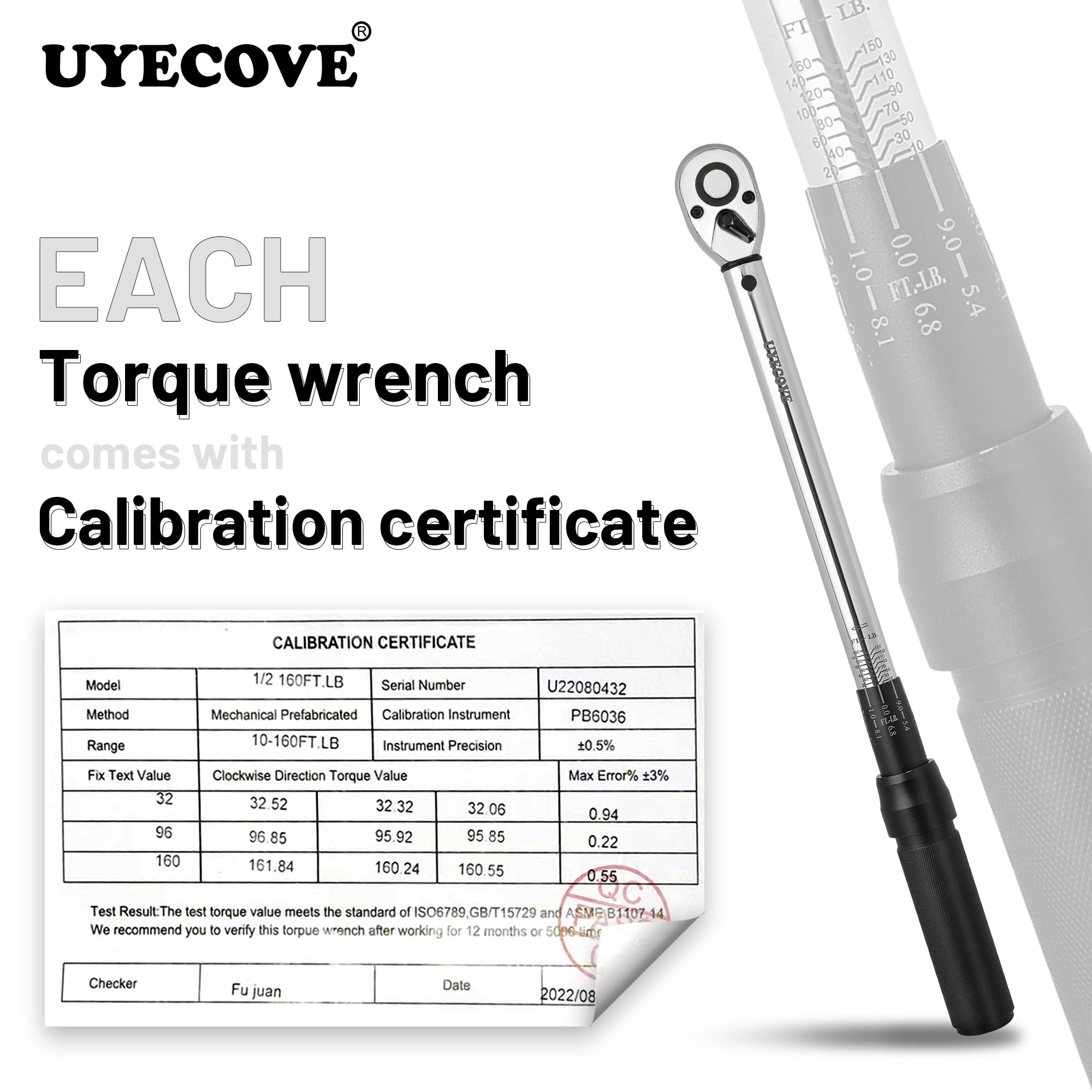 Snapklik.com : 1/2-Inch Drive Click Torque Wrench, Dual-Direction Click ...