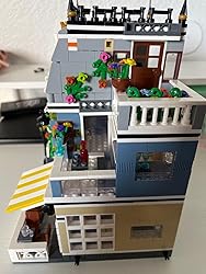 Amazon.com: ENJBRICK Garden Hotel Assembly Square Building kit,Modular ...