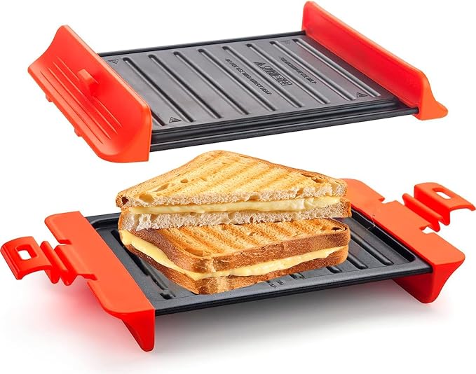 Amazon.com: CONNECTEDUS | Microwave Grilled Cheese Maker | Sandwich ...