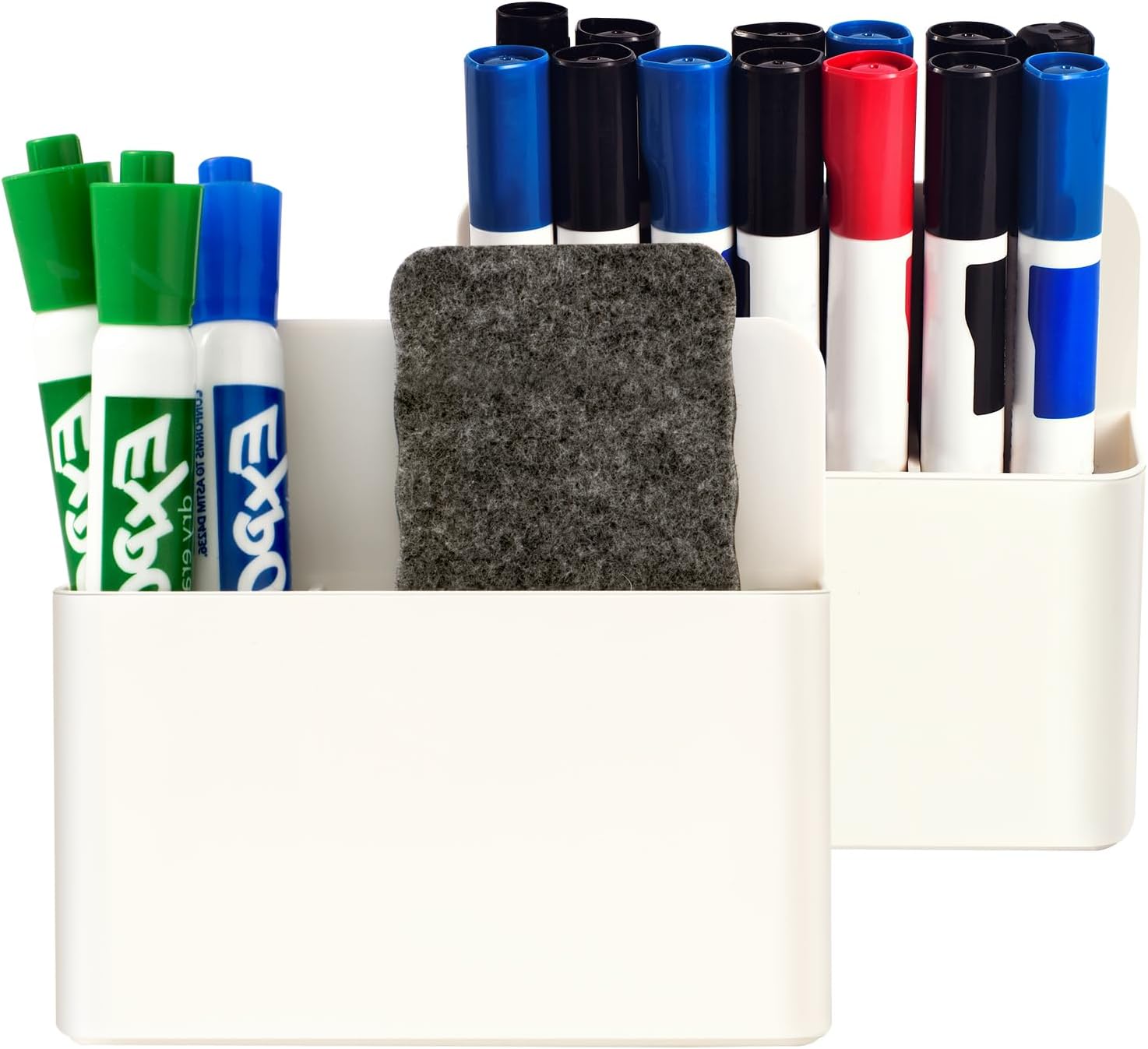 Amazon.com : Simetufy Magnetic Dry Erase Marker Holder, Whiteboard ...