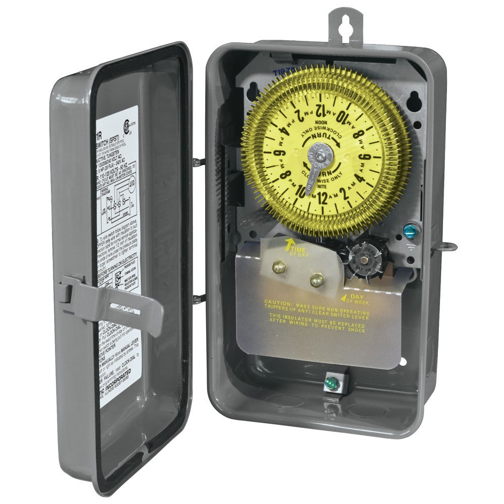 Intermatic T1975ER SPDT 24 Hour 480-Volt Time Switch with 3R Outdoor ...