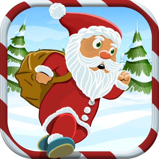 Free Santa Running Clipart Png