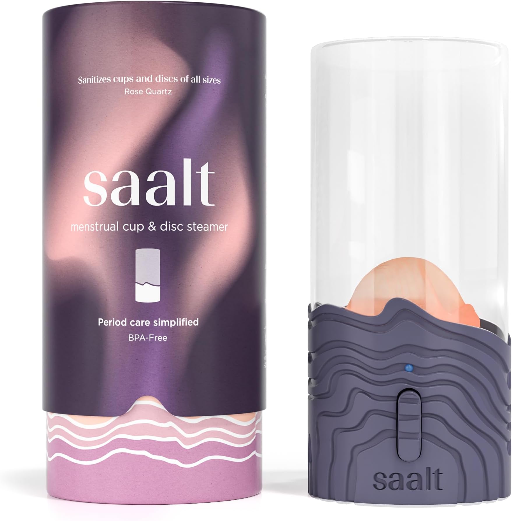 Amazon.com: Saalt Menstrual Cup Steamer - Period Cup & Disc Sanitizer ...