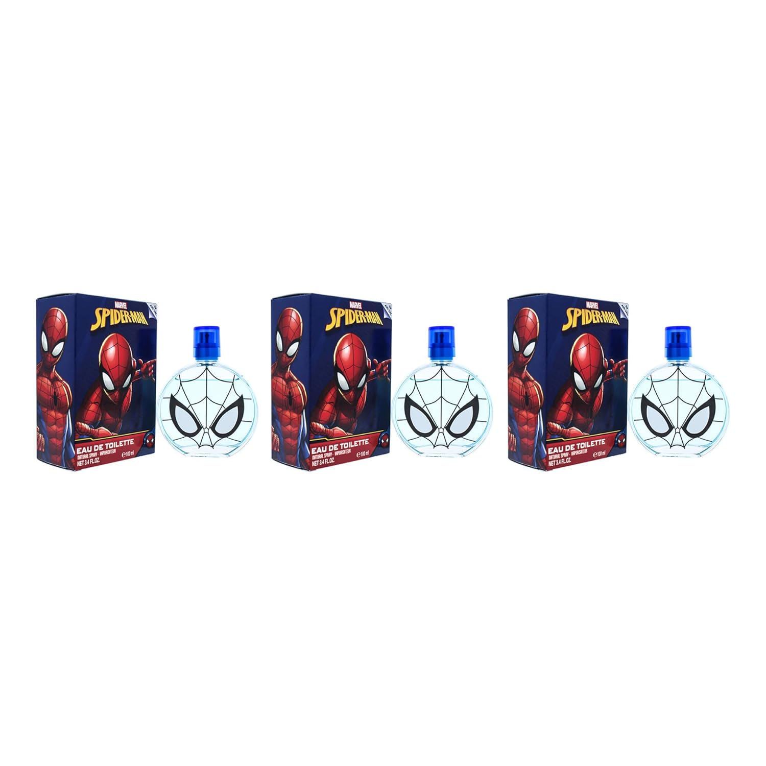 Amazon.com: Spider-man By Marvel 3.4 Oz 100 Ml Men Boys EDT Spray ...