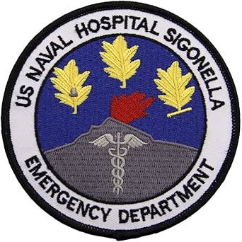 Amazon.com: Naval Hospital Sigonella Emergency Department Patch Full ...