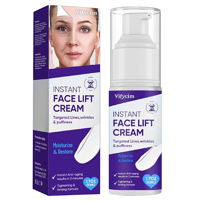 Amazon.com: Vifycim Instant Face Lift Cream, Temporary Instant Face ...