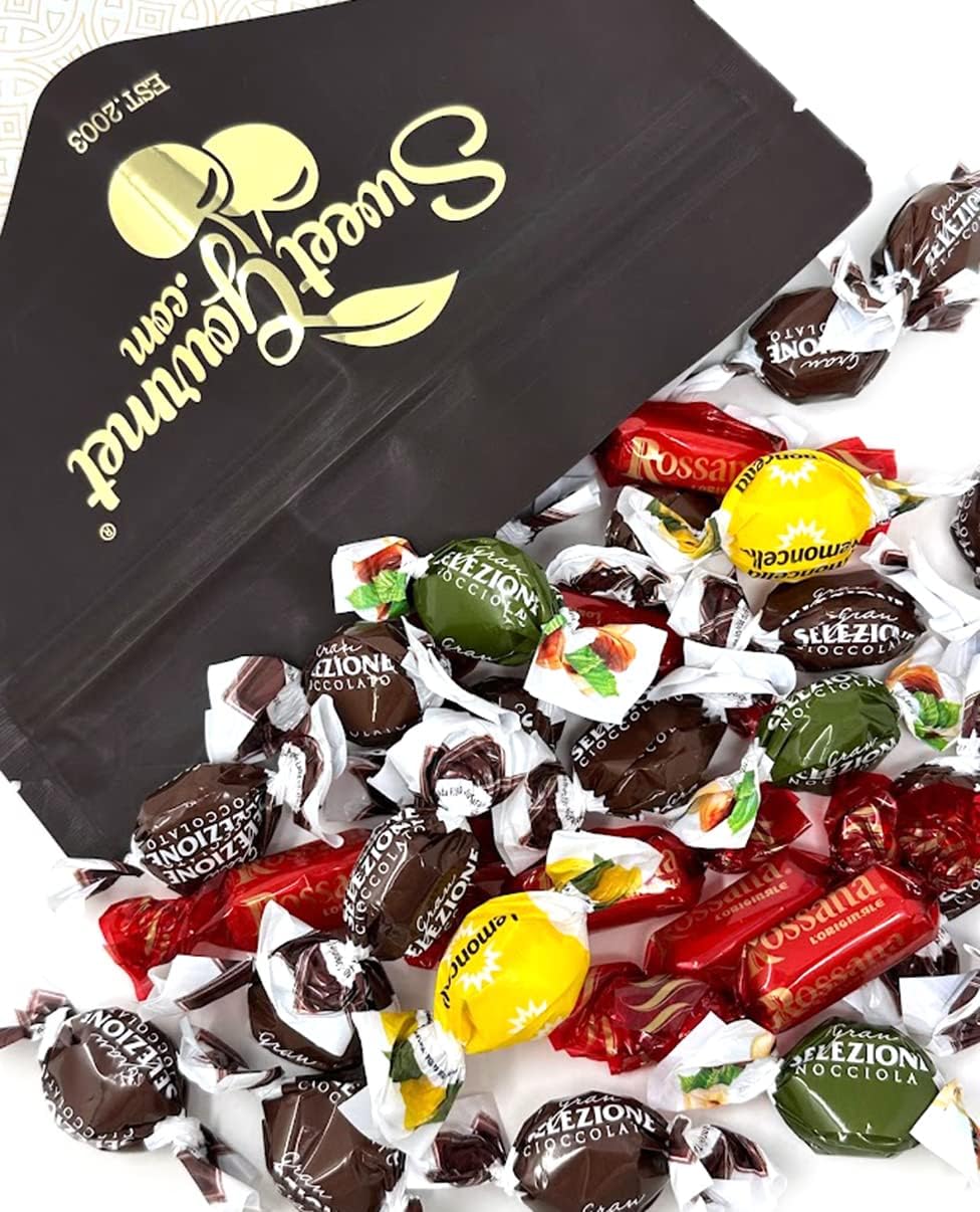 Amazon.com : SweetGourmet Rossana Premium Italian Filled Hard Candy ...
