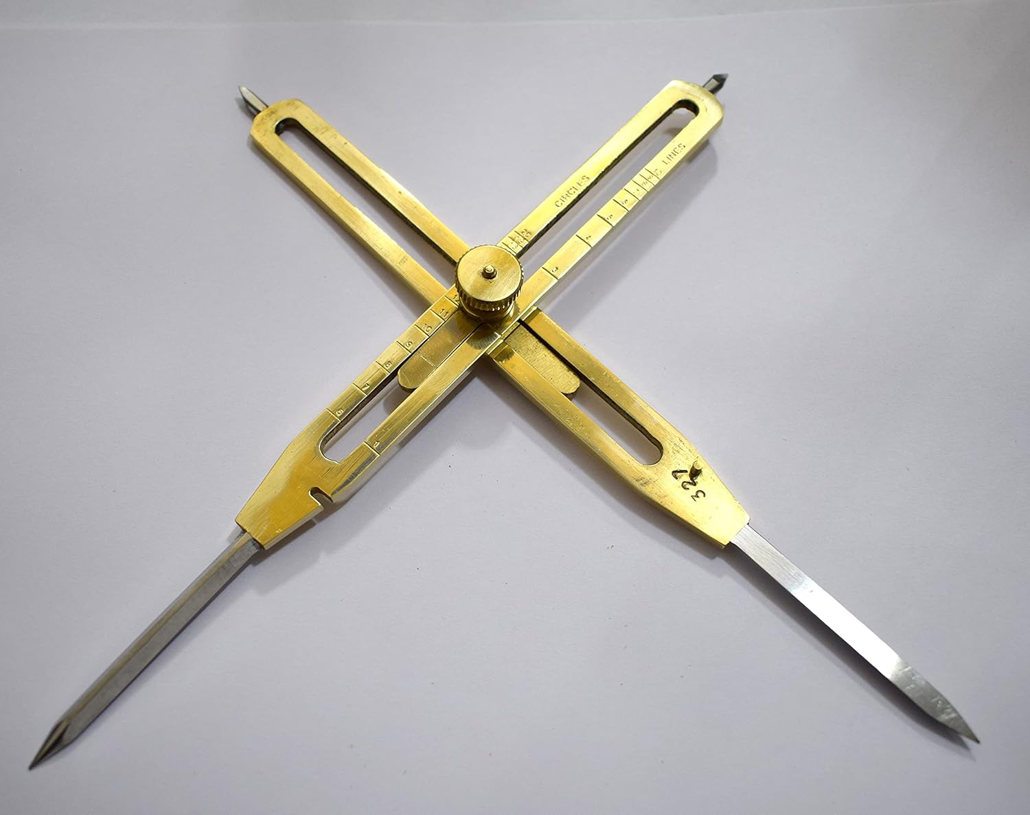 Amazon.com: Noor nautical Brass Divider Drafting Proportional Engineer ...