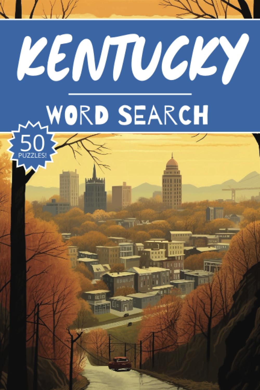 Kentucky Word Search: 50 USA Puzzles, Word Find, Vocabulary Activity ...
