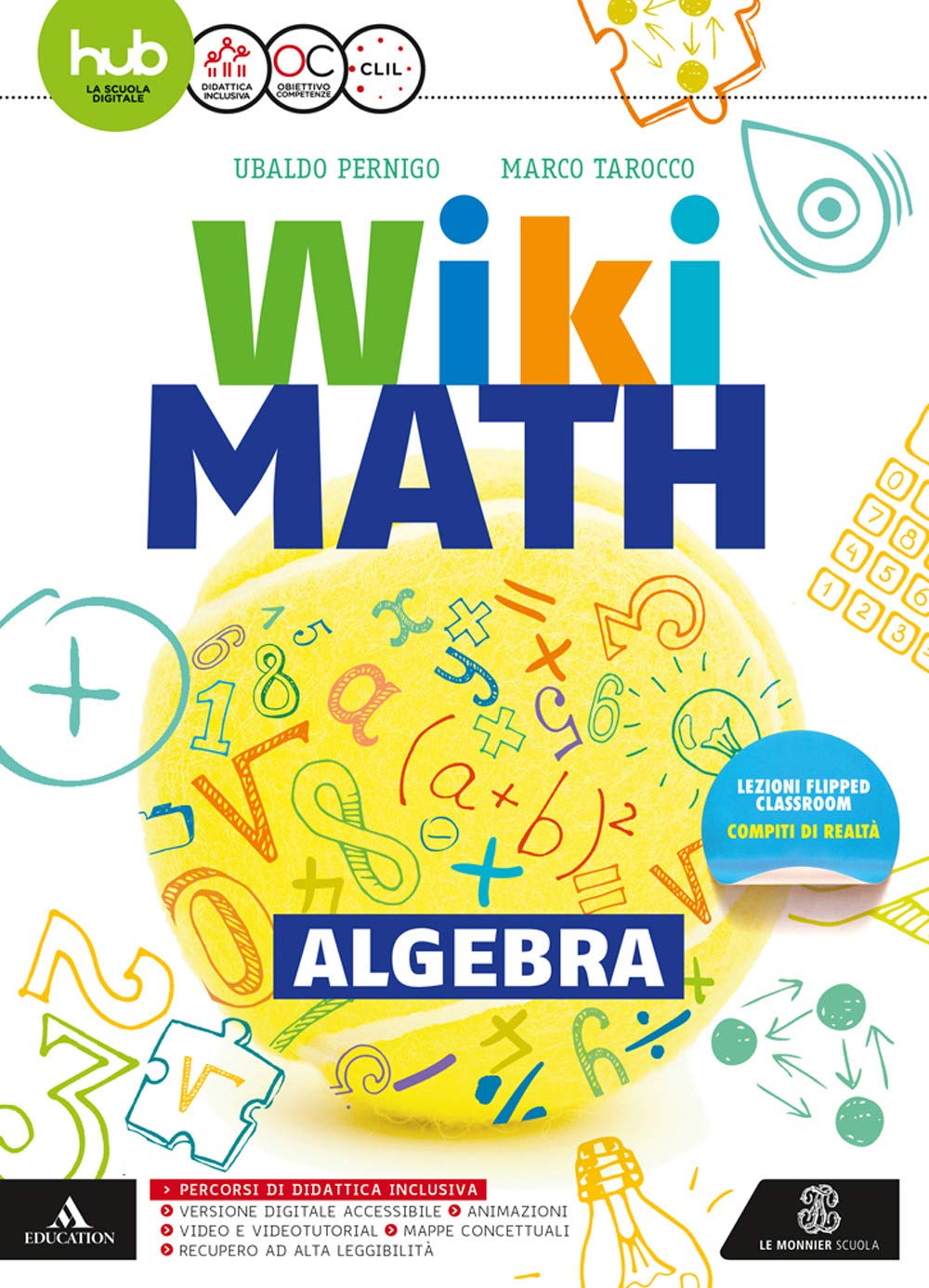 Wiki math. Algebra-Geometria. Per la Scuola media. Con e-book. Con ...