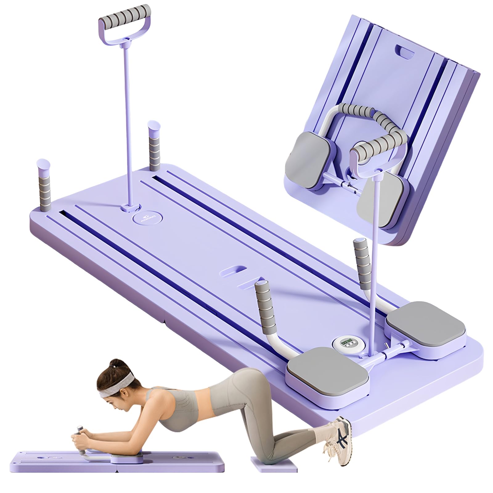 Buy Pilates Board, Pilates Reformer Set,Multi-functional Foldable ...