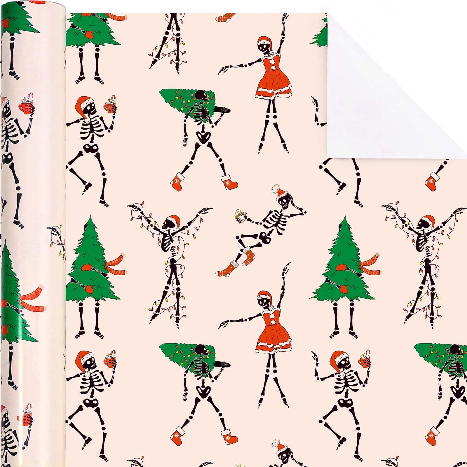 Amazon.com: Bolsome 8 Sheets 28 * 20 Inches Christmas Wrapping Paper ...