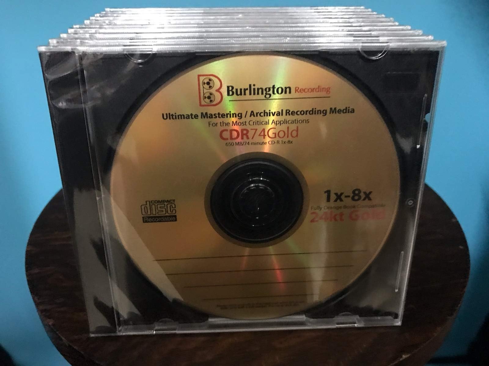 Amazon.com: Burlington Recording 24 Kt Gold Ultimate Archival Mastering ...