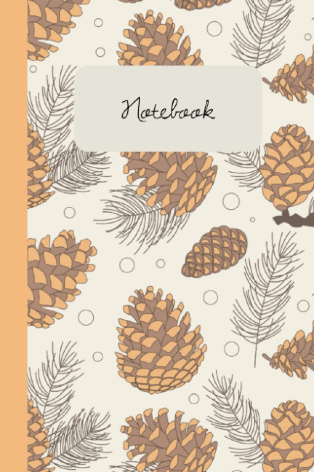 Cottagecore Notebook: Numbered Pages College Ruled Composition Book and ...
