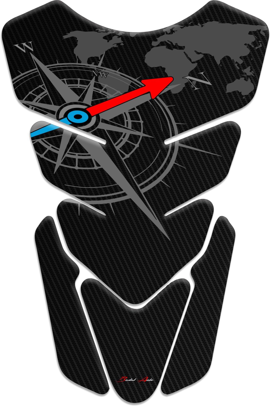 Bike Tank Pad Carbon Desinge : Amazon.in: Car & Motorbike