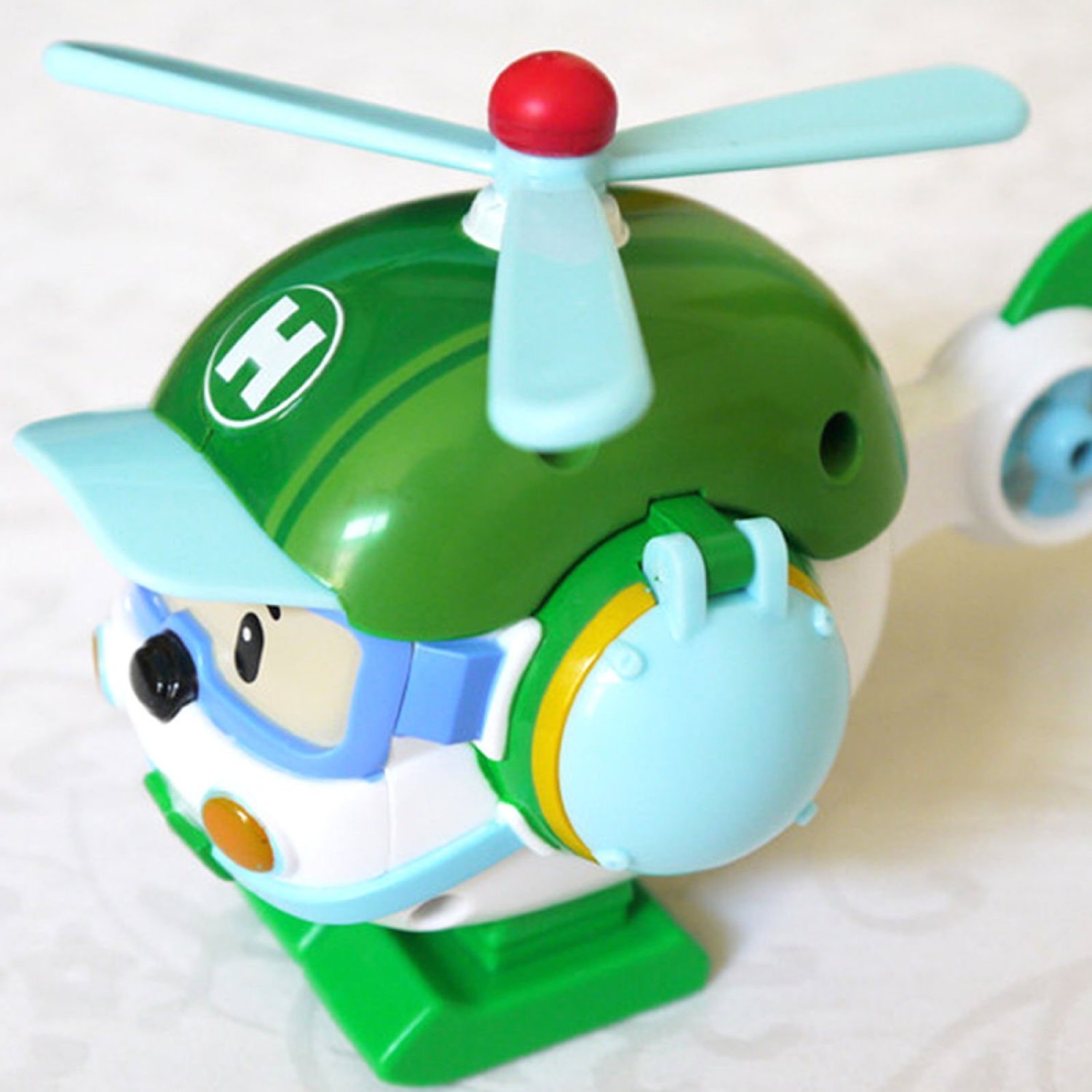 Transformers Robocar Poli Helly Green Helicopter Robot Figure #1917 ...