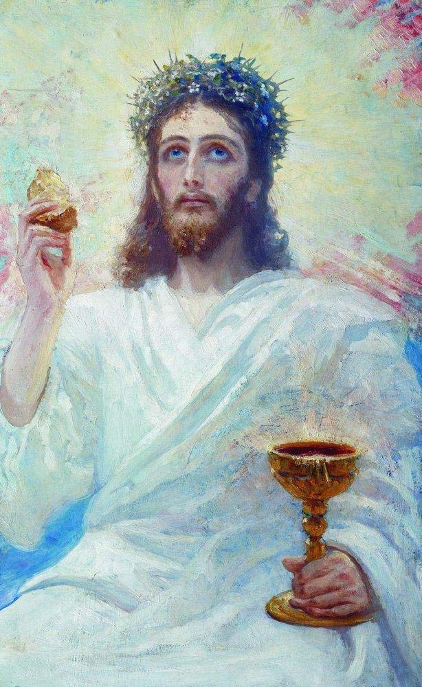 Jesus Oil Paintings 02 Delacroix, Christ On The Sea | French Paintings