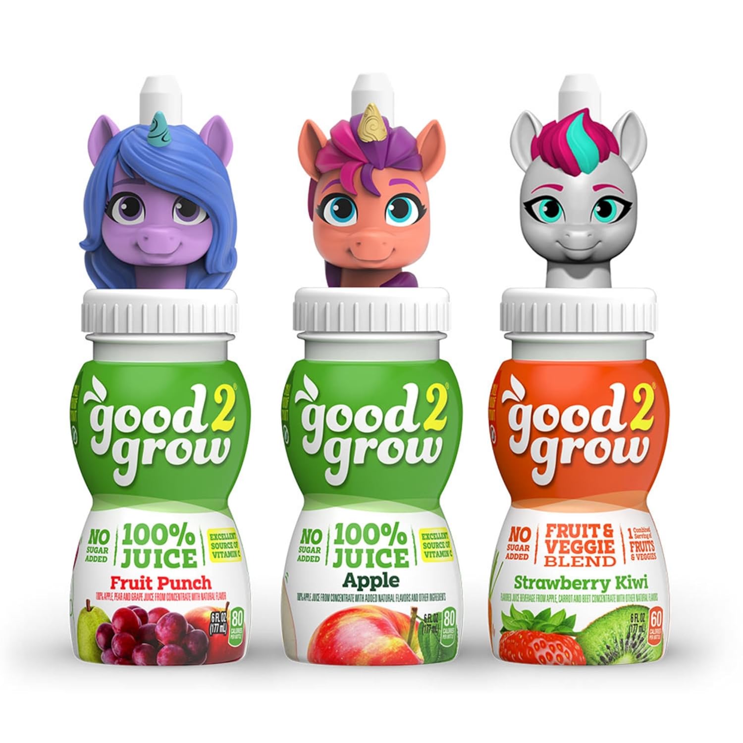 Amazon.com : good2grow My Little Pony 3 Flavor Fruit Juice Variety ...