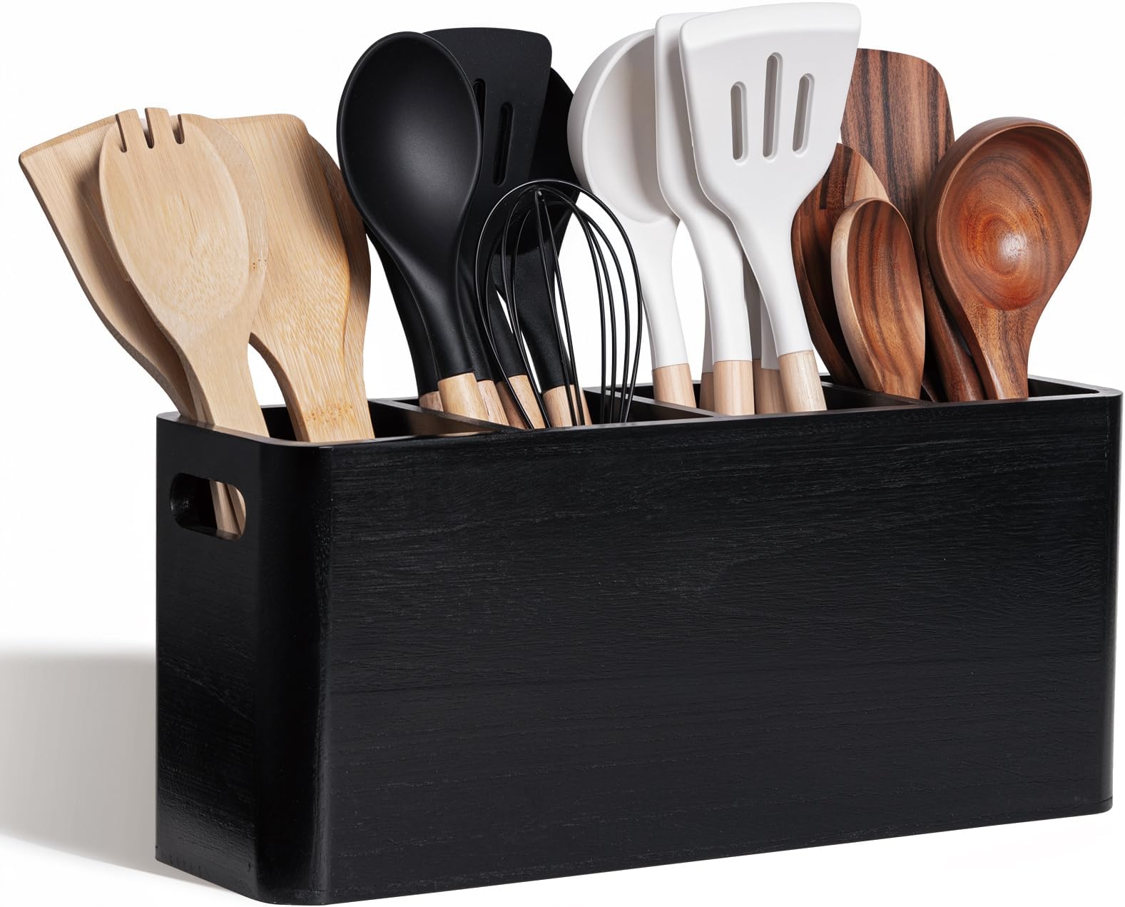 Amazon.com: NACIMAX Extra Large Farmhouse Utensil Holder for Kitchen ...