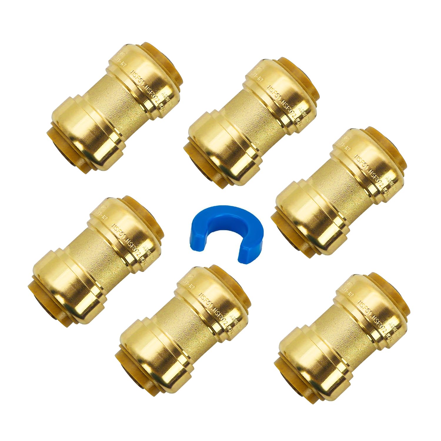 Snapklik.com : Z LTP43101 3/4" Plumbing Fittings, Pushfit Coupling ...
