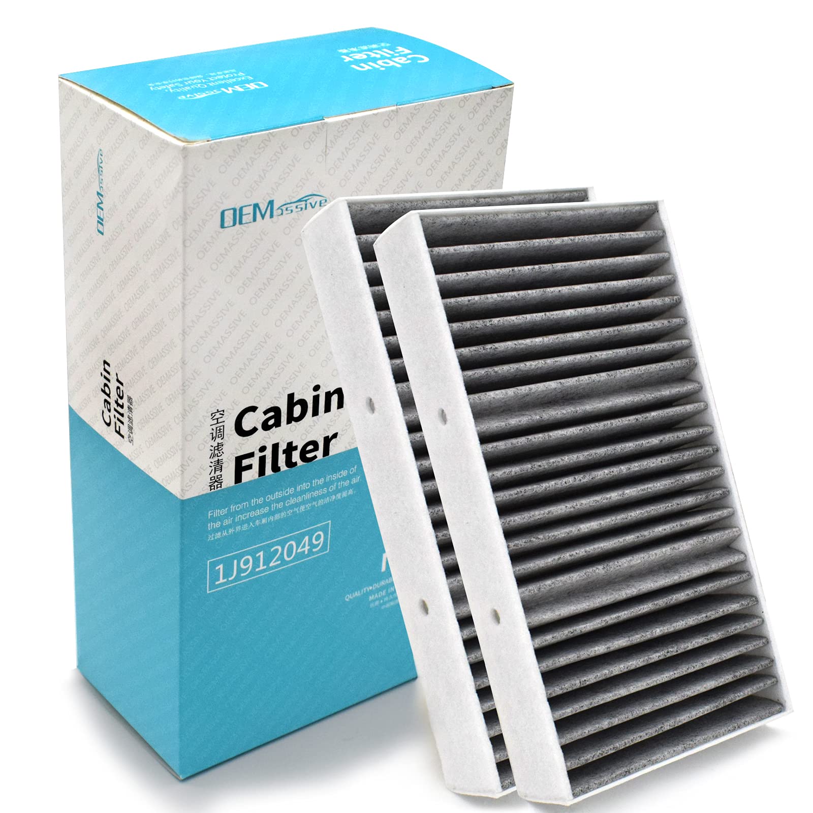 Amazon.com: OEMASSIVE 2 PCS Interior Cabin Air Filter 1668307201 ...