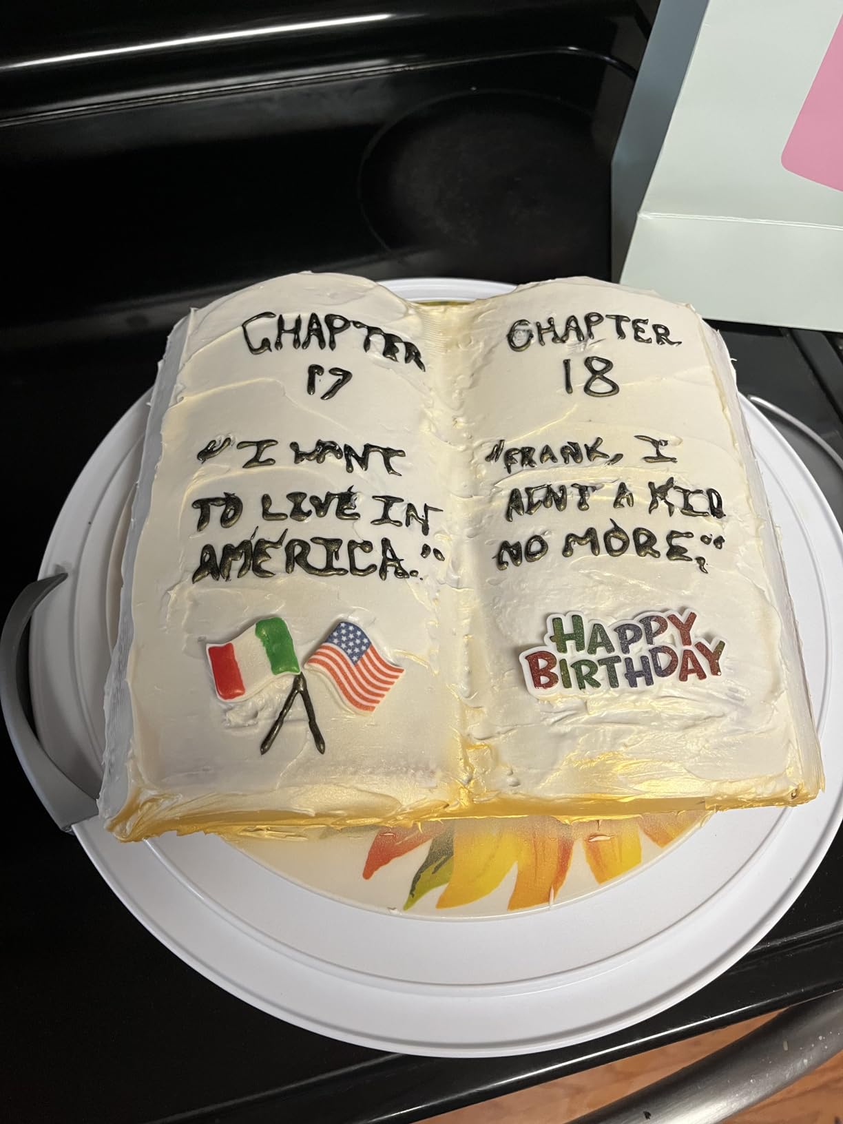 Amazon.com: Plum Garden 3D Book Shape Cake Baking Mold, Cake Mold for ...