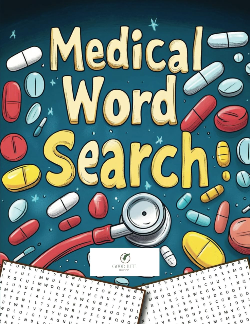 Medical Word Search: Over 100 words search puzzles categorized by ...
