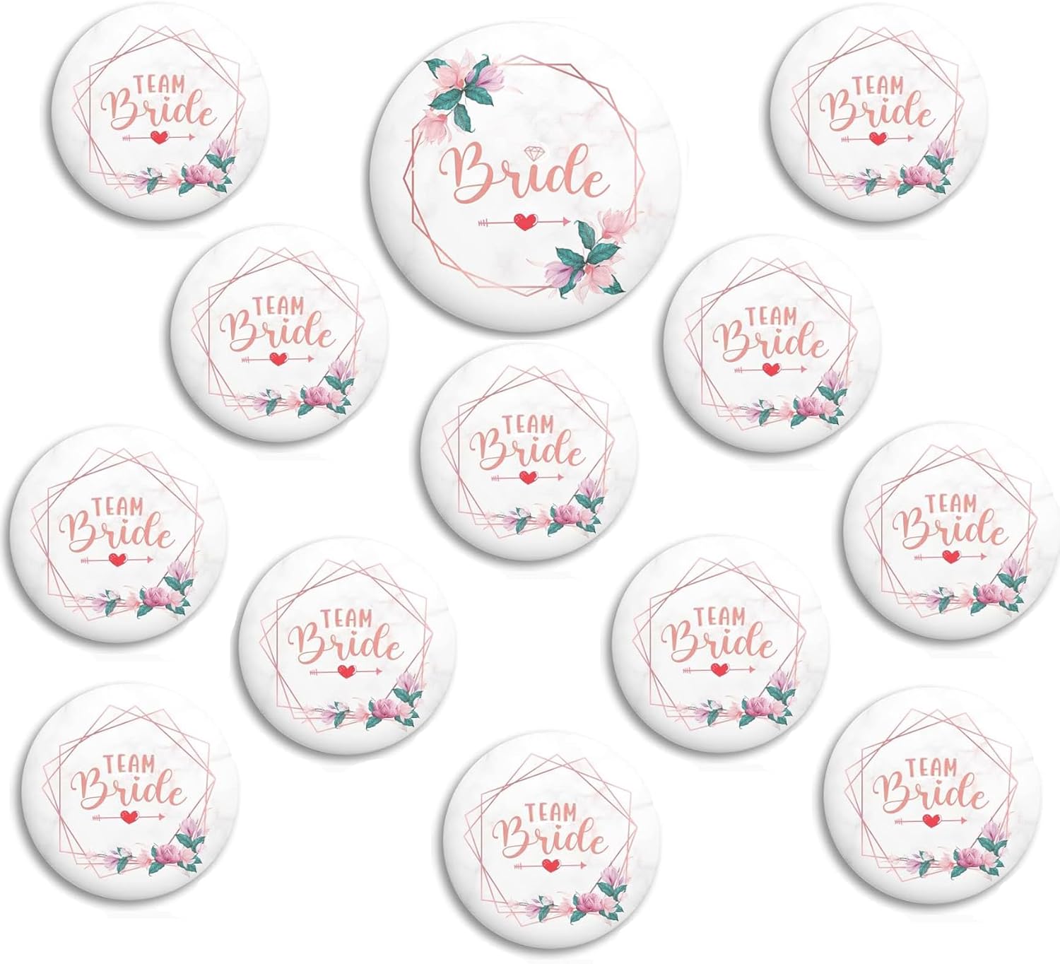 13 Pcs Hen Party Hen Do Accessories, Team Bride Hen Party Badges ...