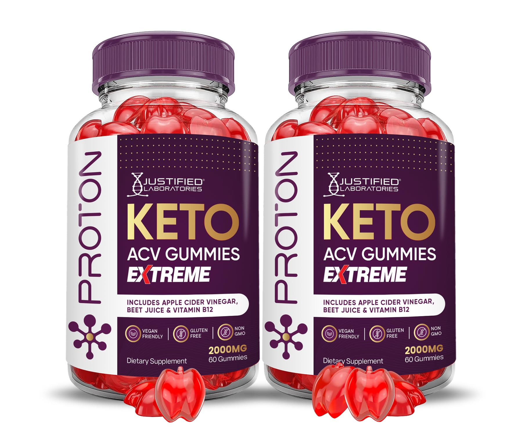 Amazon.com: (2 Pack) Proton Protein Keto ACV Gummies Extreme 2000MG ...