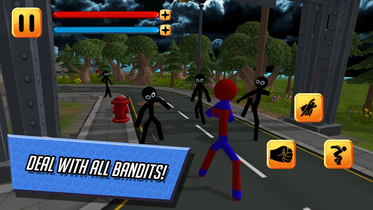 Stickman Spider Hero 3D - App on the Amazon Appstore