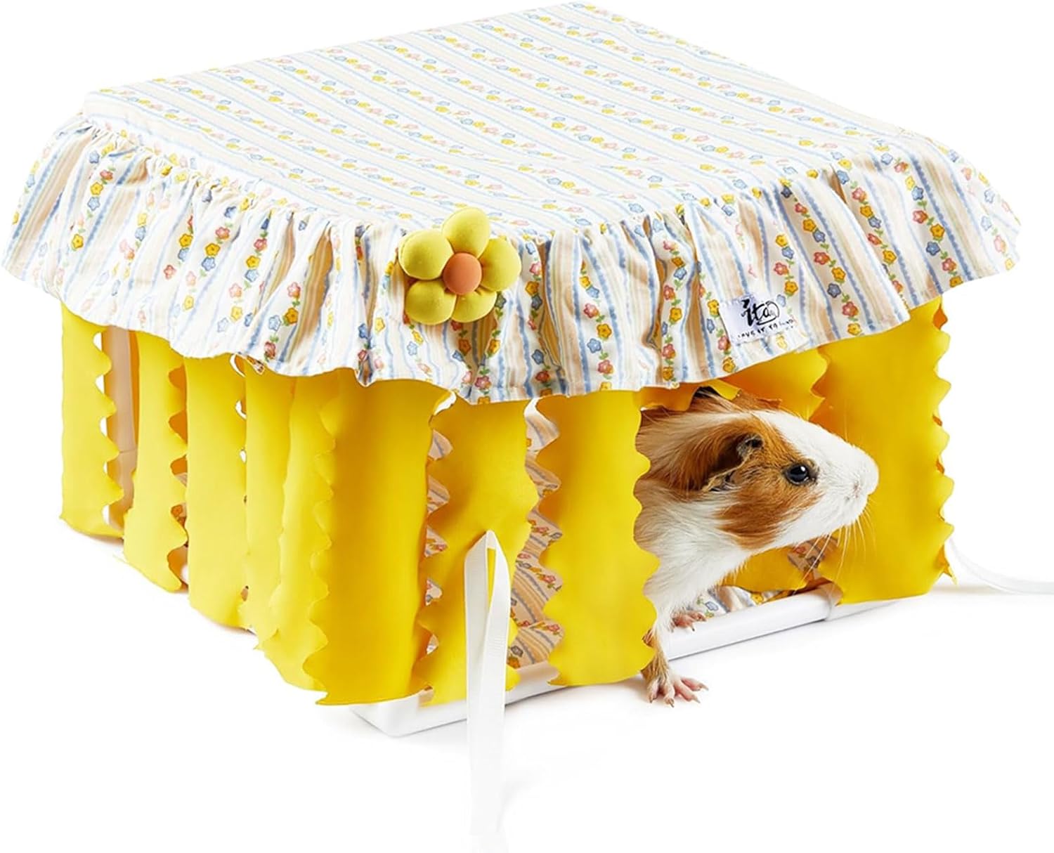 Amazon.com : Jevnd Sturdy Guinea Pig Hideout - Machine Washable Bed ...