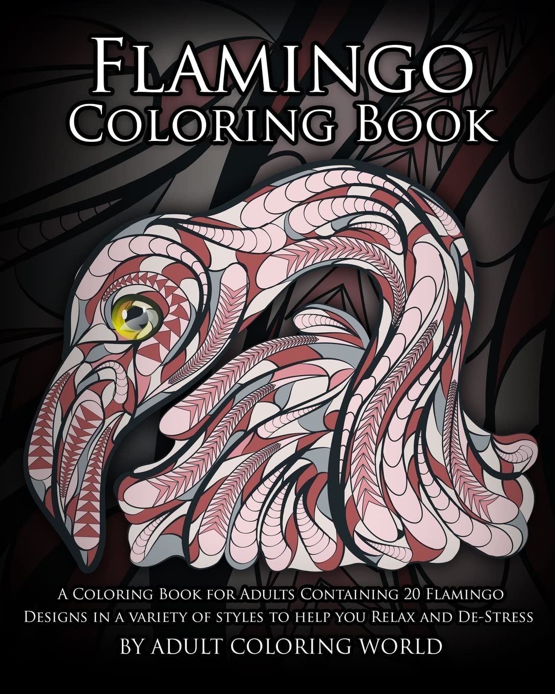 Amazon.com: Flamingo Coloring Book: A Coloring Book for Adults ...