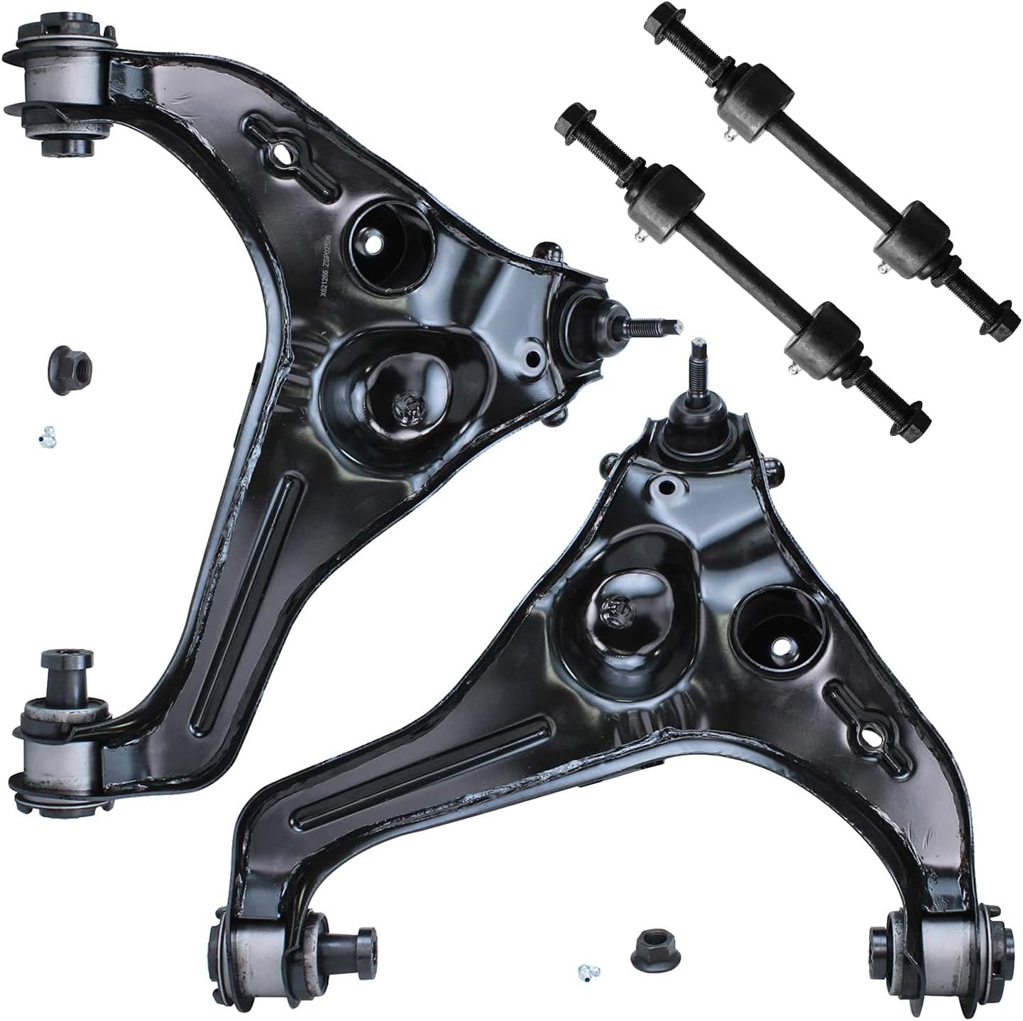 Amazon.com: Front Lower Control Arms W Ball Joints Bushings Replacement ...