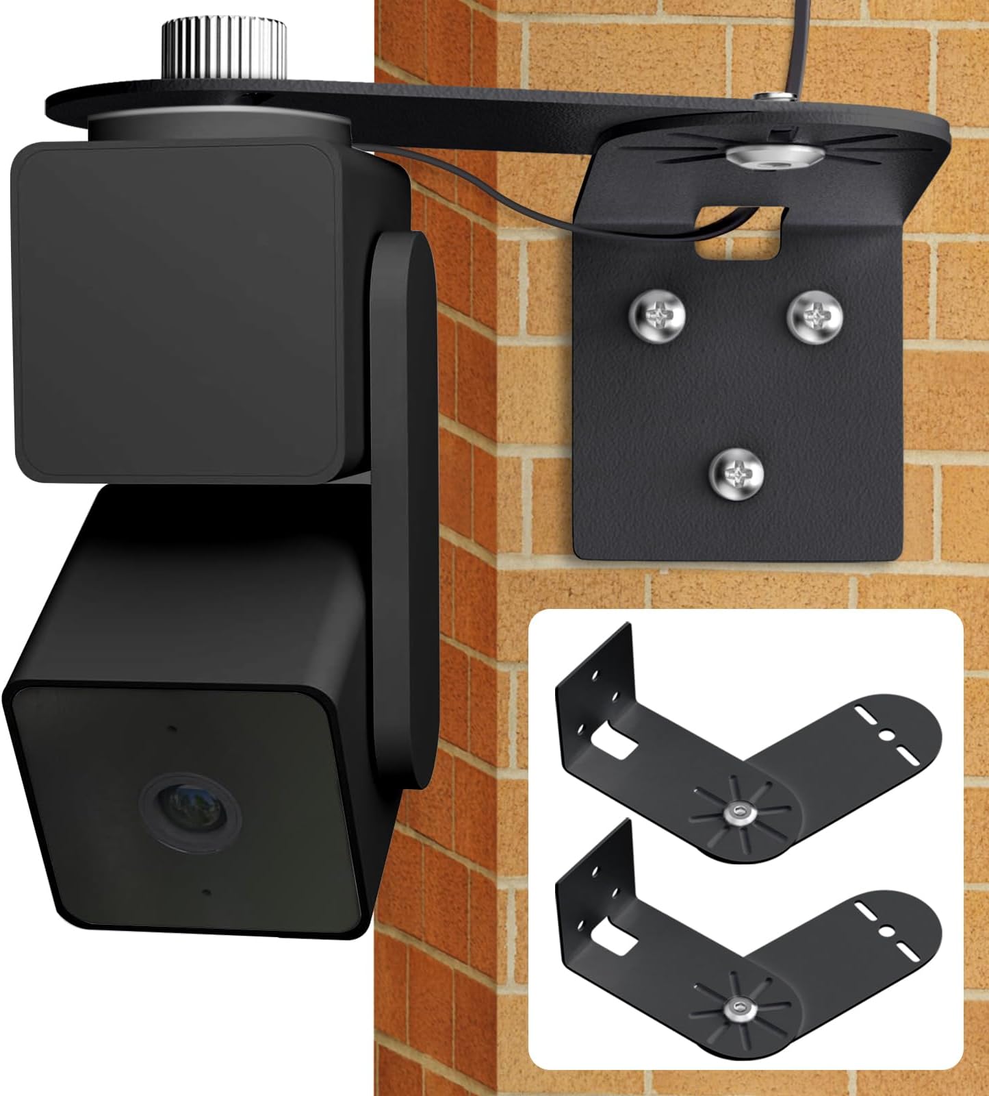 Amazon.com : Wall Mount for Wyze Cam Pan V3 and Wyze Cam V4 and V3 and ...
