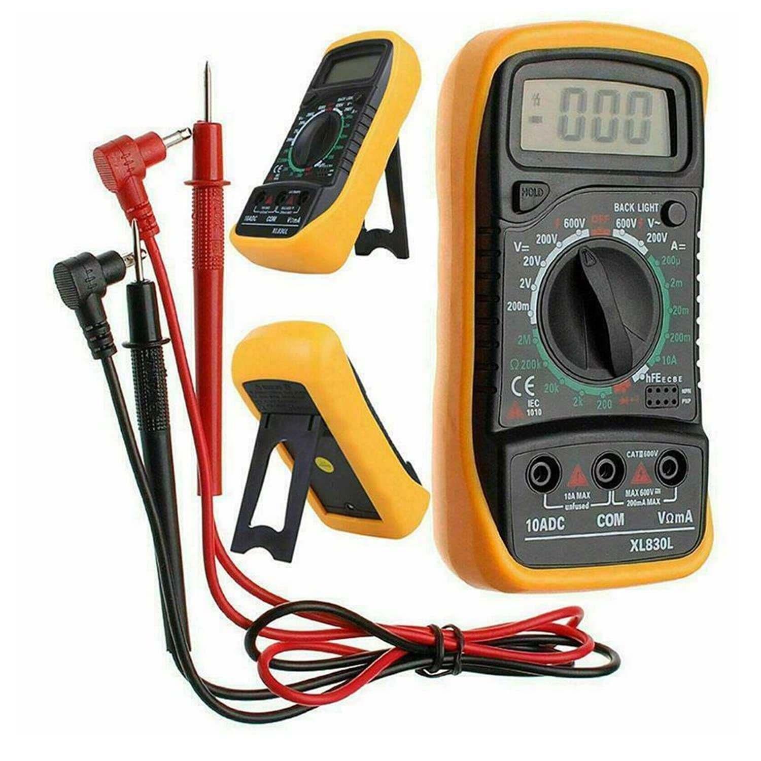 Buy Digital Multimeter AC/DC Voltage DC Current Resistance Diodes ...