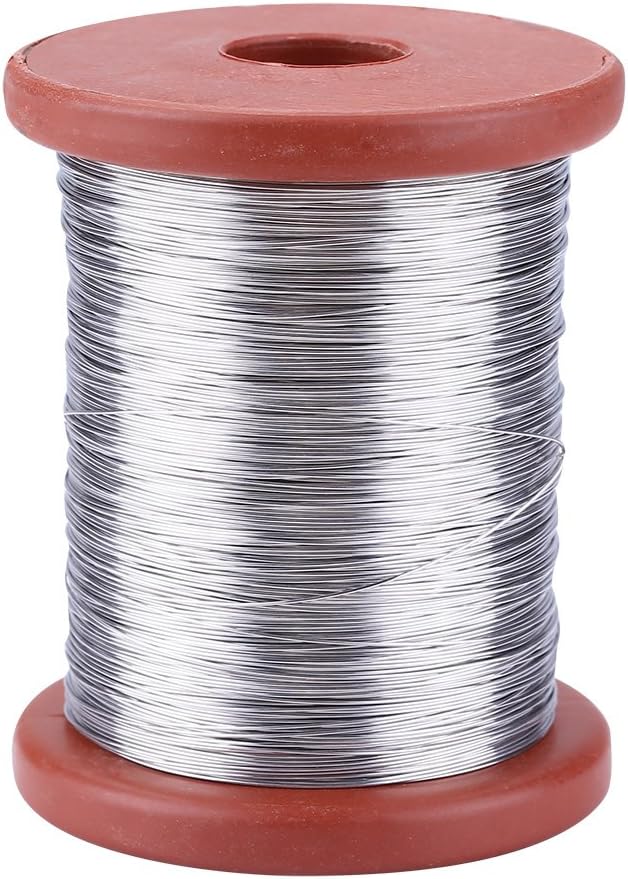 Amazon.com : Jerliflyer Bee Frame Wire, 0.5mm 500g Stainless Steel ...