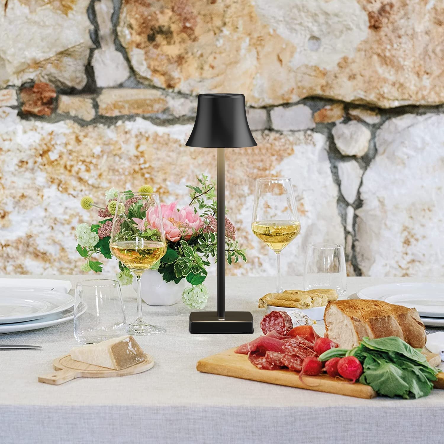 Snapklik.com : LED Cordless Table Lamps Rechargeable,5000mAh Battery ...