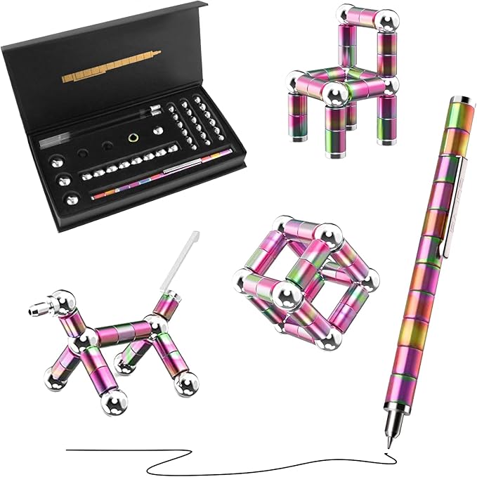 Amazon.com: Magnetic Fidget Pen, Fidget Pen Decompression Magnetic ...