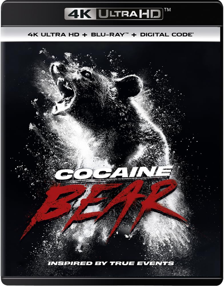 Amazon.com: Cocaine Bear [4K + Blu-ray + Digital Code] [4K UHD ...