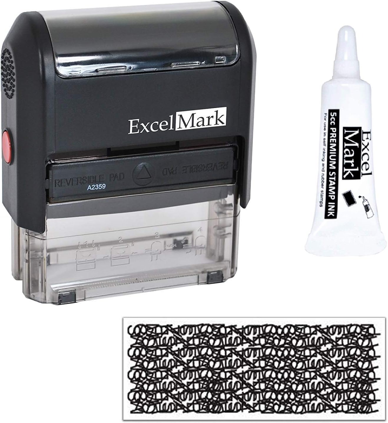 Amazon.com : ExtraMark Identity Theft Protection Blockout Stamp ...