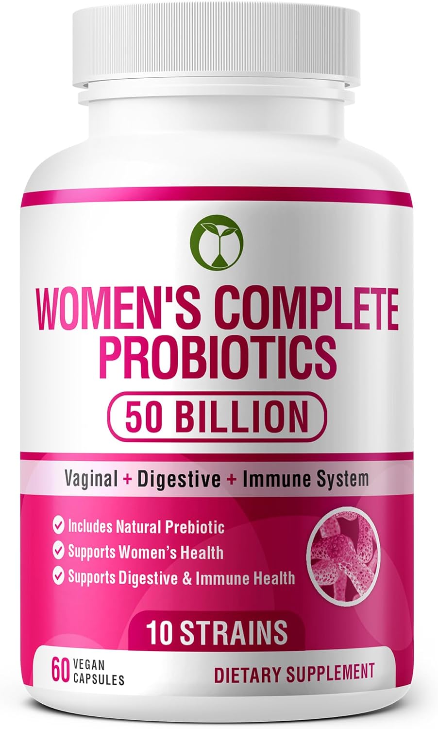 Amazon.com: Probiotics for Women 60 Capsules | 50 Billion CFU ...